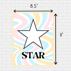 EDITABLE Shape Poster Pack | Sweet Groovy| Bulletin Board Posters ...