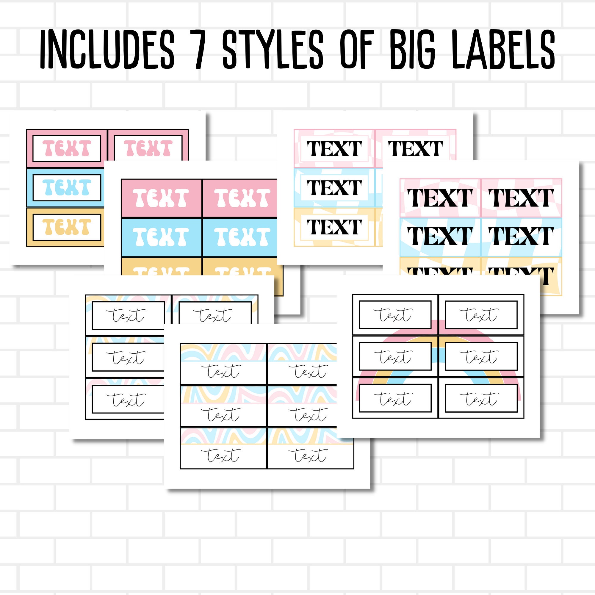 EDITABLE Teacher Toolbox Labels | Sweet Groovy | Toolbox Labels ...