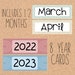 EDITABLE Modern Colorful Classroom Calendar Pack Bulletin Board ...