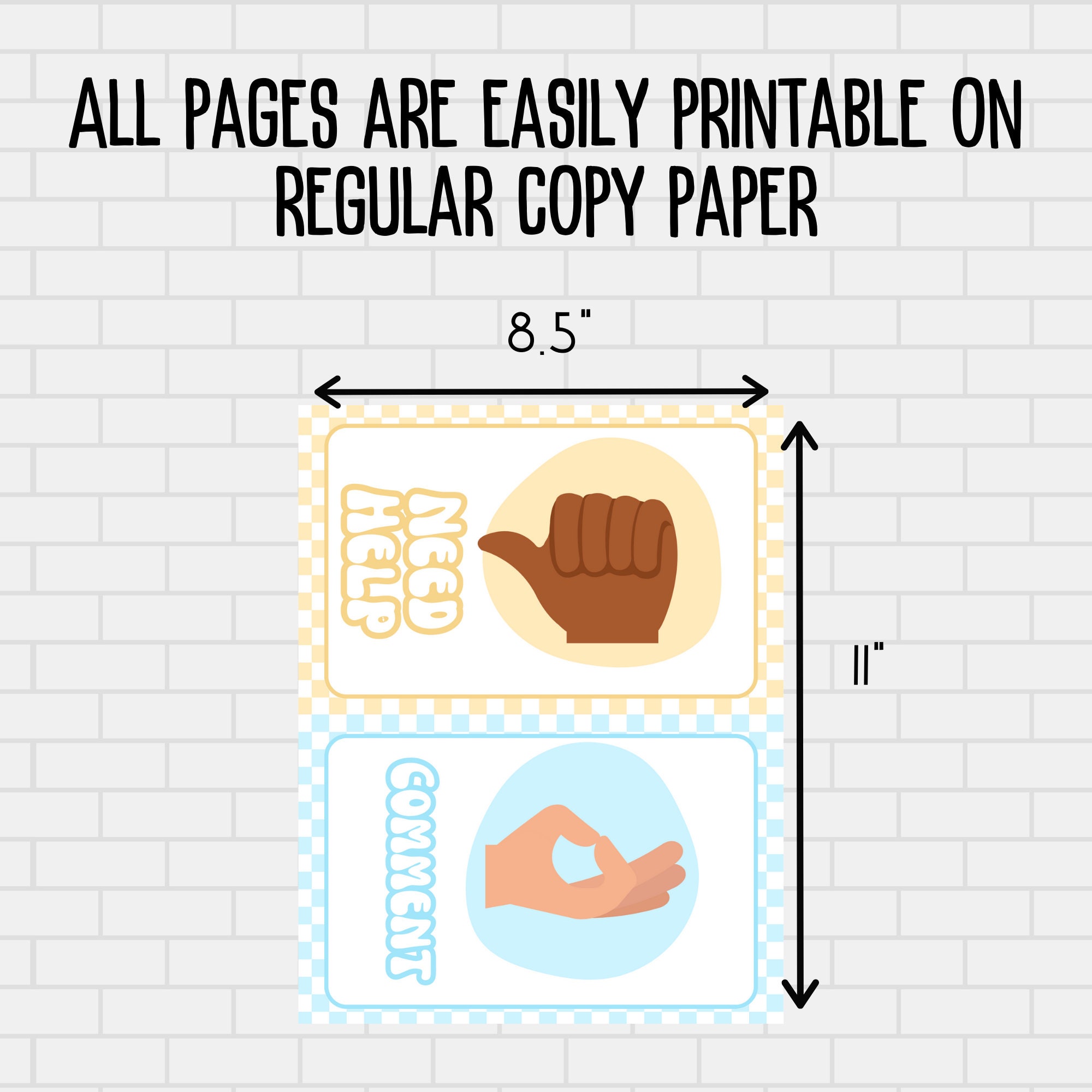 EDITABLE Hand Signals Poster Pack | Sweet Groovy | Bulletin Board ...