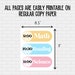 EDITABLE Daily Schedule Cards | Modern Colorful | Bulletin Board ...