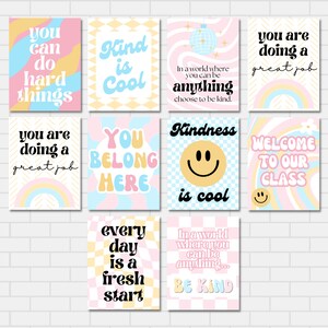 PRINTABLE Sweet Groovy Classroom Poster Pack | Bulletin Board Posters ...