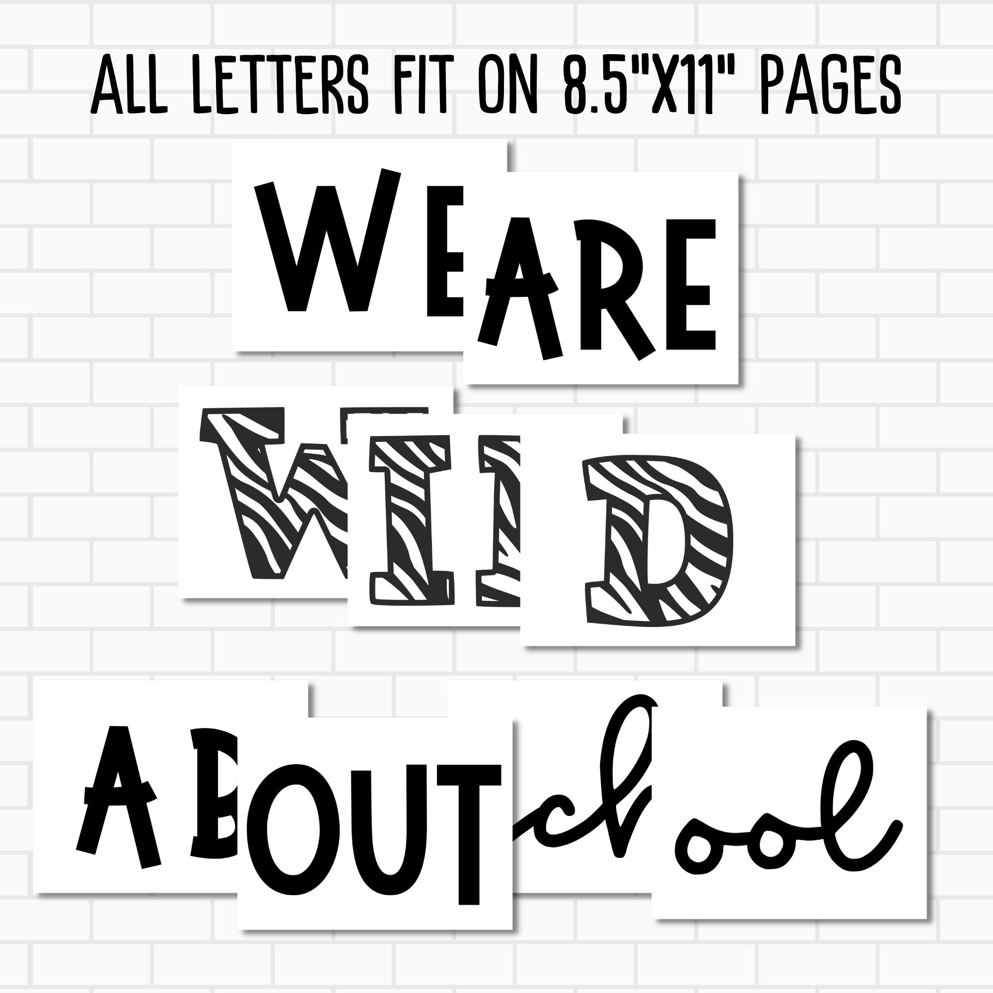 EDITABLE Jungle Safari Door Display | Wild About School | Bulletin ...