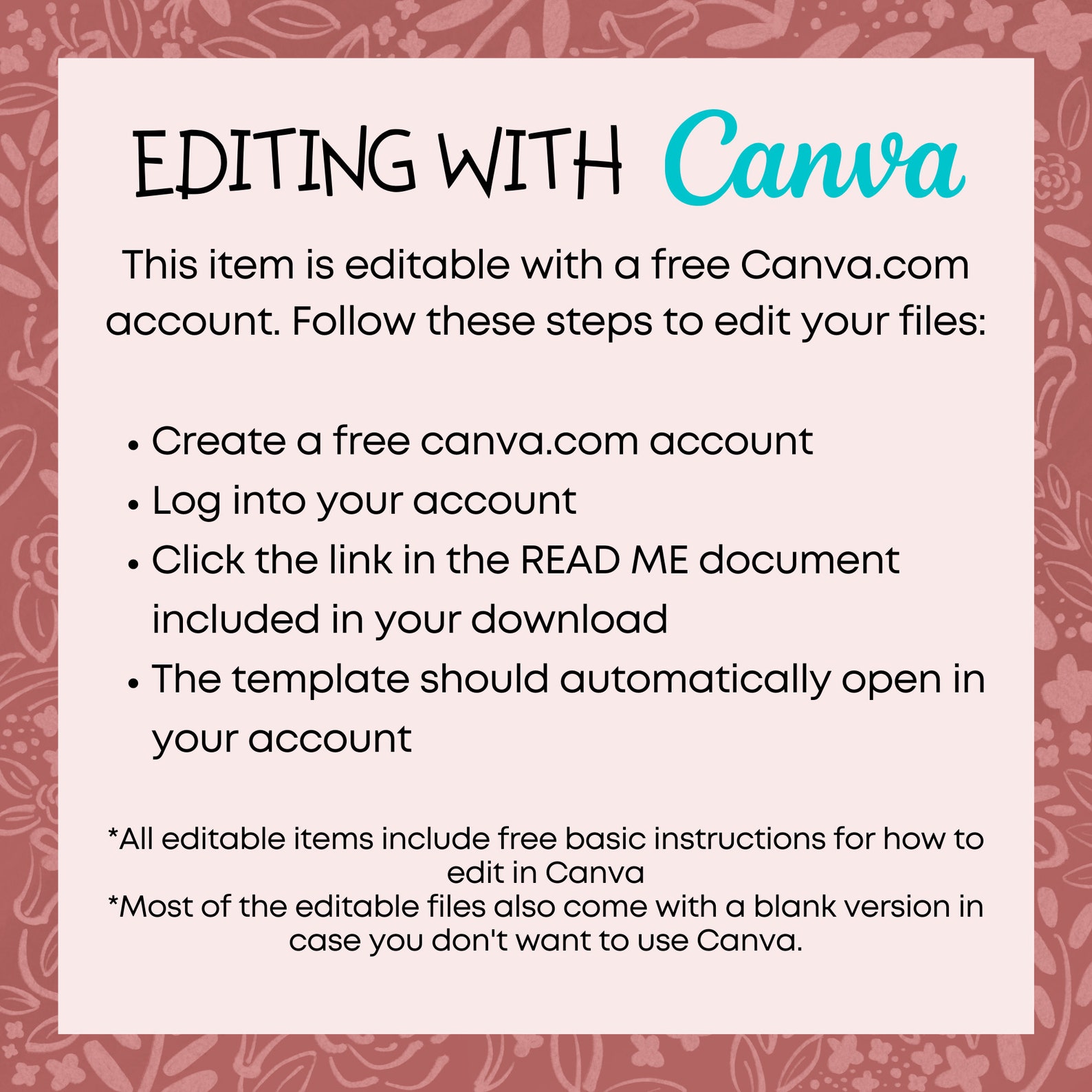 EDITABLE Boho Farmhouse Binder Covers & Spines Printable - Etsy