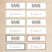 EDITABLE Boho Farmhouse Name Tags Printable Classroom Name Tags ...