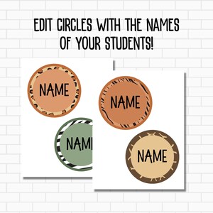 EDITABLE Jungle Safari Door Display | Wild About School | Bulletin ...