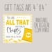 You're All That and A Bag of Chips Gift Tag Appreciation Gift Tag ...