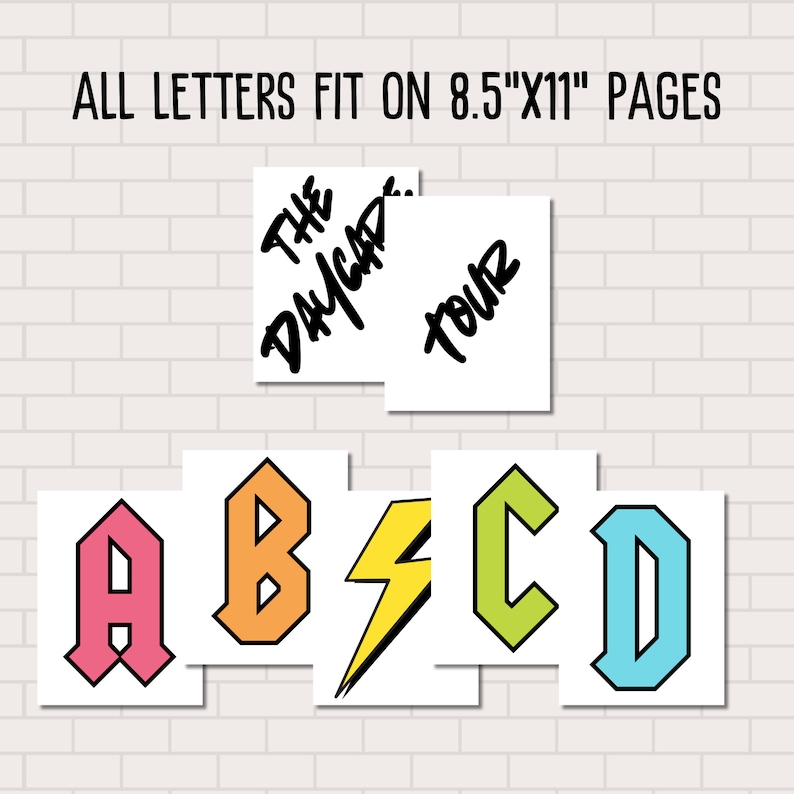 EDITABLE ABCD the Daycare Tour Bulletin Board Kit | Groovy Retro ...