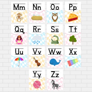 EDITABLE Sweet Groovy ABC Poster Pack | Groovy Retro | Bulletin Board ...