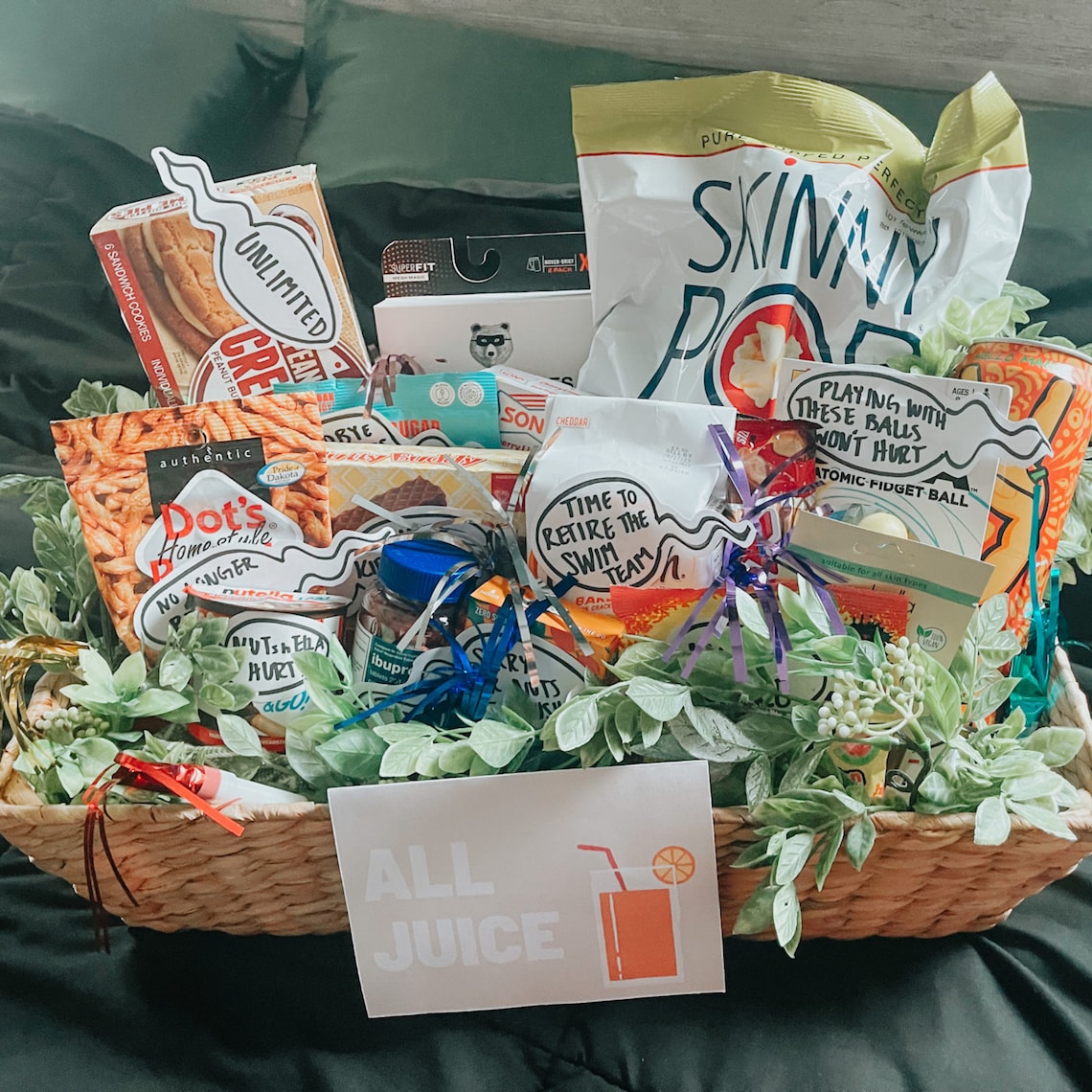 EDITABLE Vasectomy Gift Basket Kit | Get Well Soon | Sperm Gift Tag ...