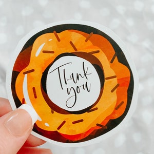 Donut Thank You Gift Tag | Donut Tag | Thank You Gift | Marketing Gift ...