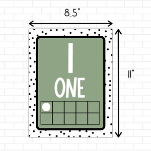 PRINTABLE Boho Farmhouse Number Posters | Bulletin Board Posters ...