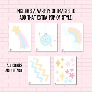 EDITABLE Groovy Retro Door Display | Sweet & Groovy | Bulletin Board ...