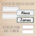 EDITABLE Modern Colorful Name Tags | Printable Classroom Nametags ...