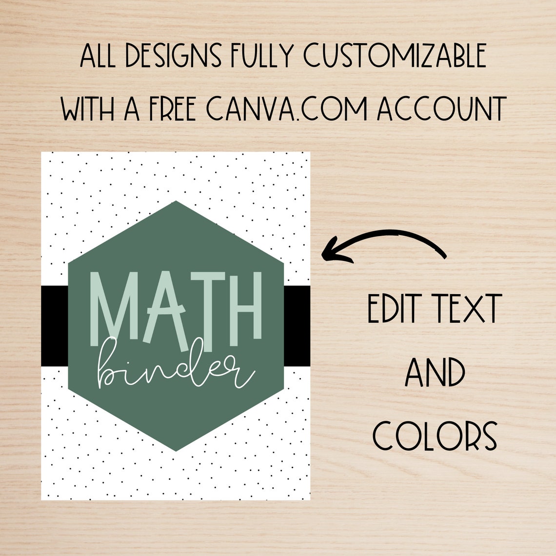 EDITABLE Boho Farmhouse Binder Covers & Spines Printable - Etsy