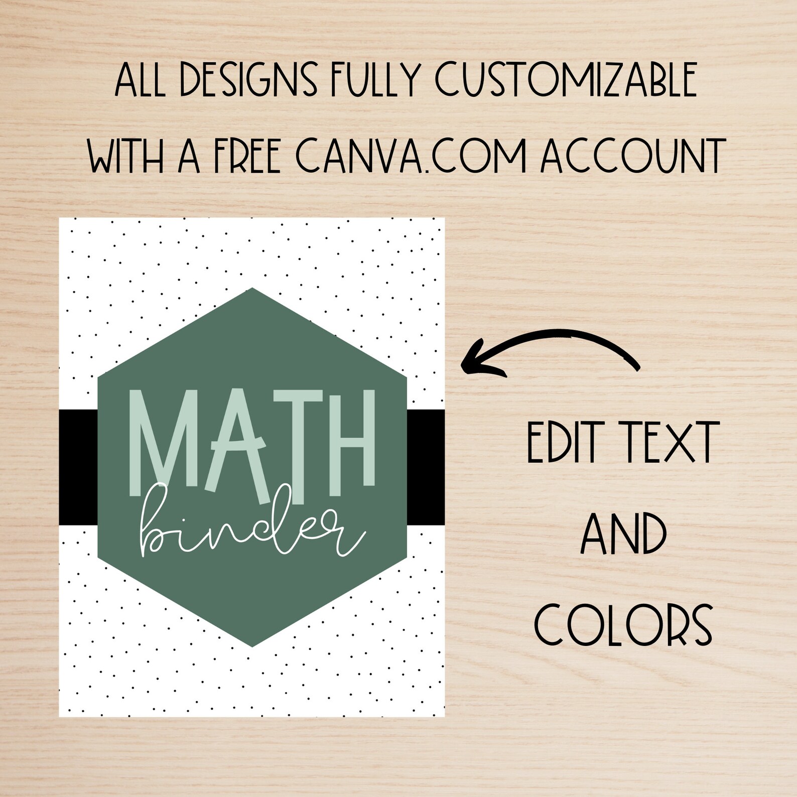 EDITABLE Boho Farmhouse Binder Covers & Spines Printable - Etsy