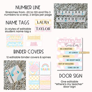 Sweet & Groovy Classroom Decor Bundle | Printable Classroom Posters ...