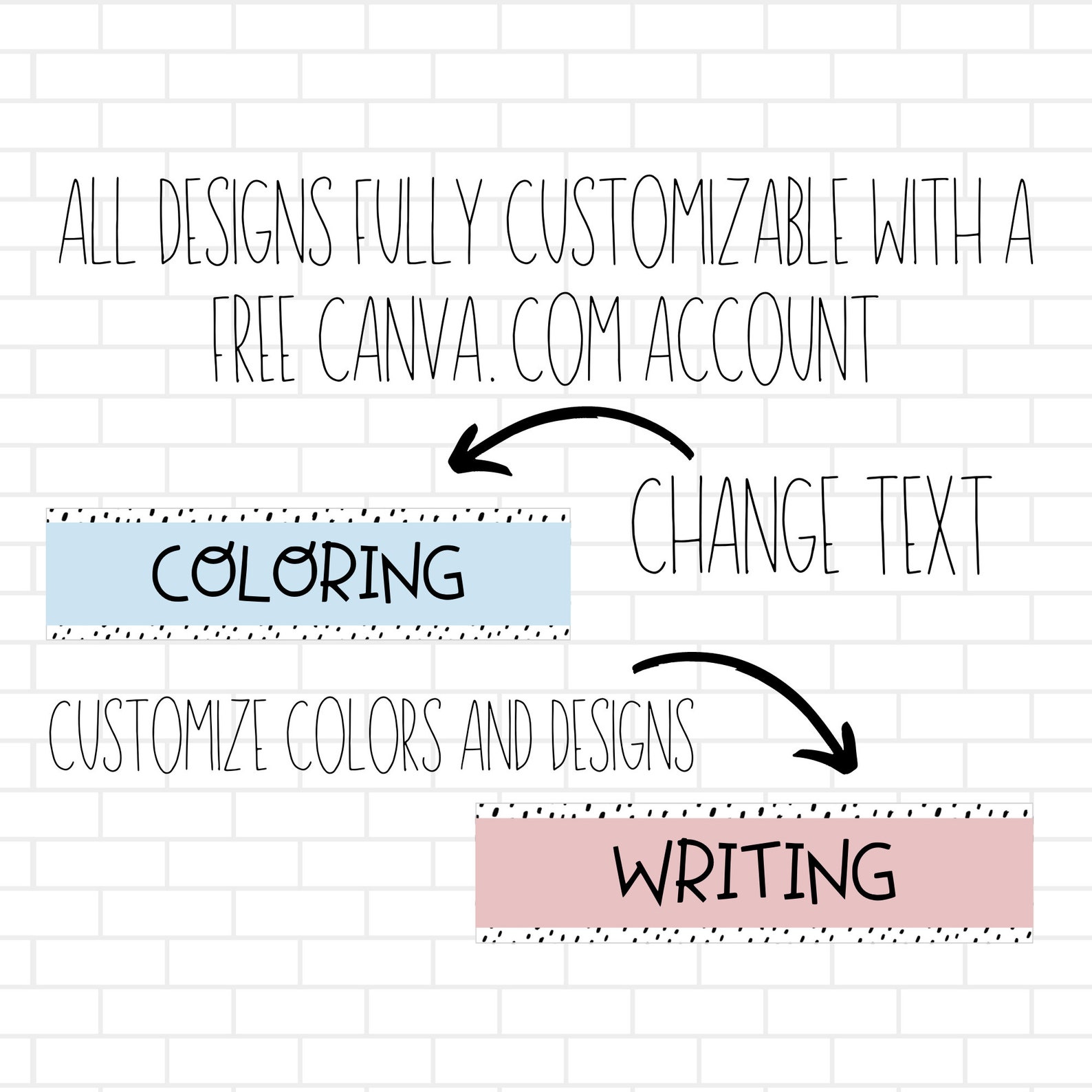 EDITABLE Daily Schedule Cards Modern Colorful Bulletin - Etsy