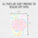 EDITABLE Groovy Binder Covers & Spines | Printable Binder Covers ...