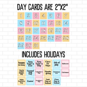 EDITABLE Classroom Calendar Pack | Sweet Groovy | Bulletin Board ...