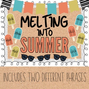 PRINTABLE Ready for A Sweet Summer Bulletin Board Kit | End of Year ...