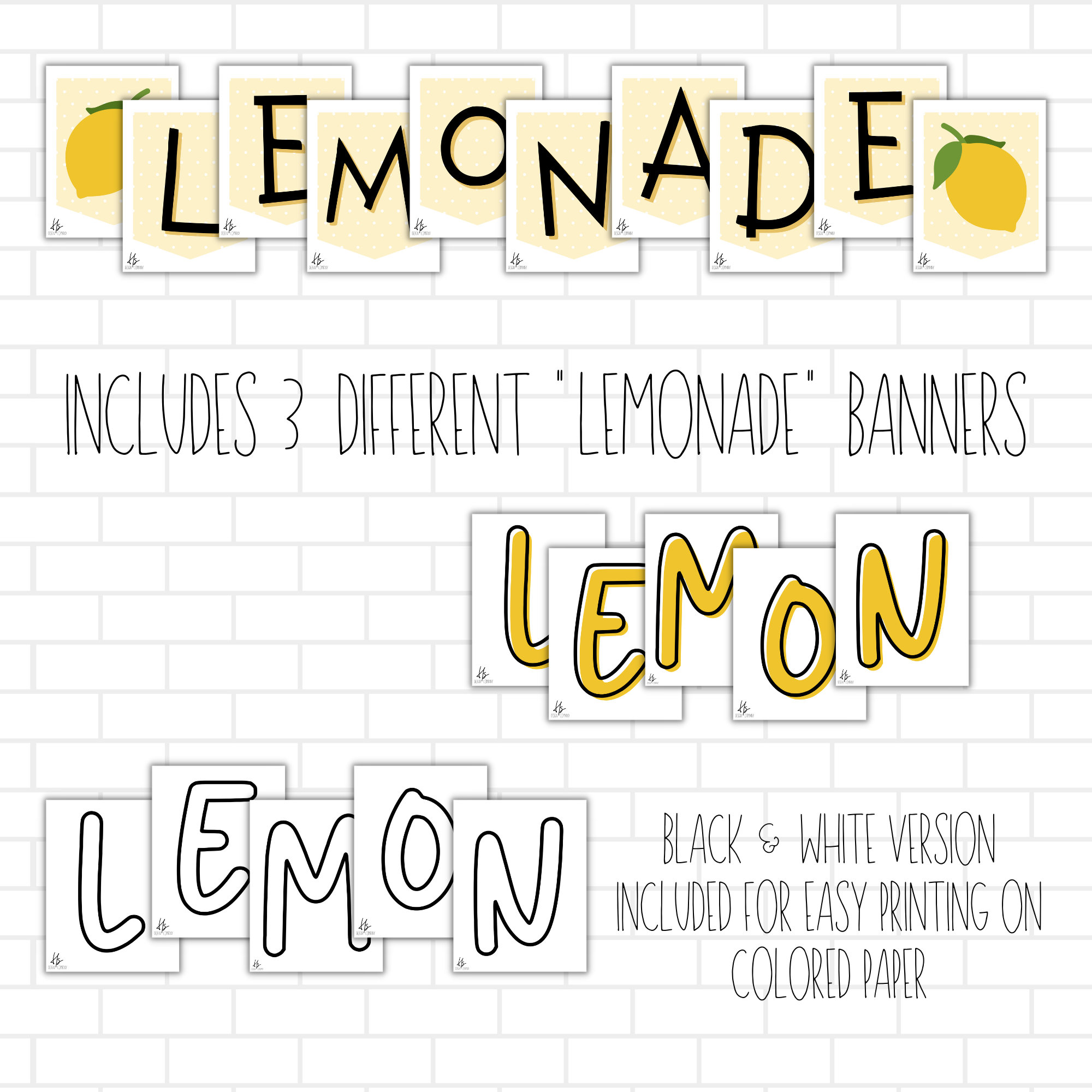 PRINTABLE Lemonade Stand Dramatic Play Kit | Summer Activity ...