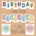 EDITABLE Classroom Birthday Display Modern Colorful Birthdays ...