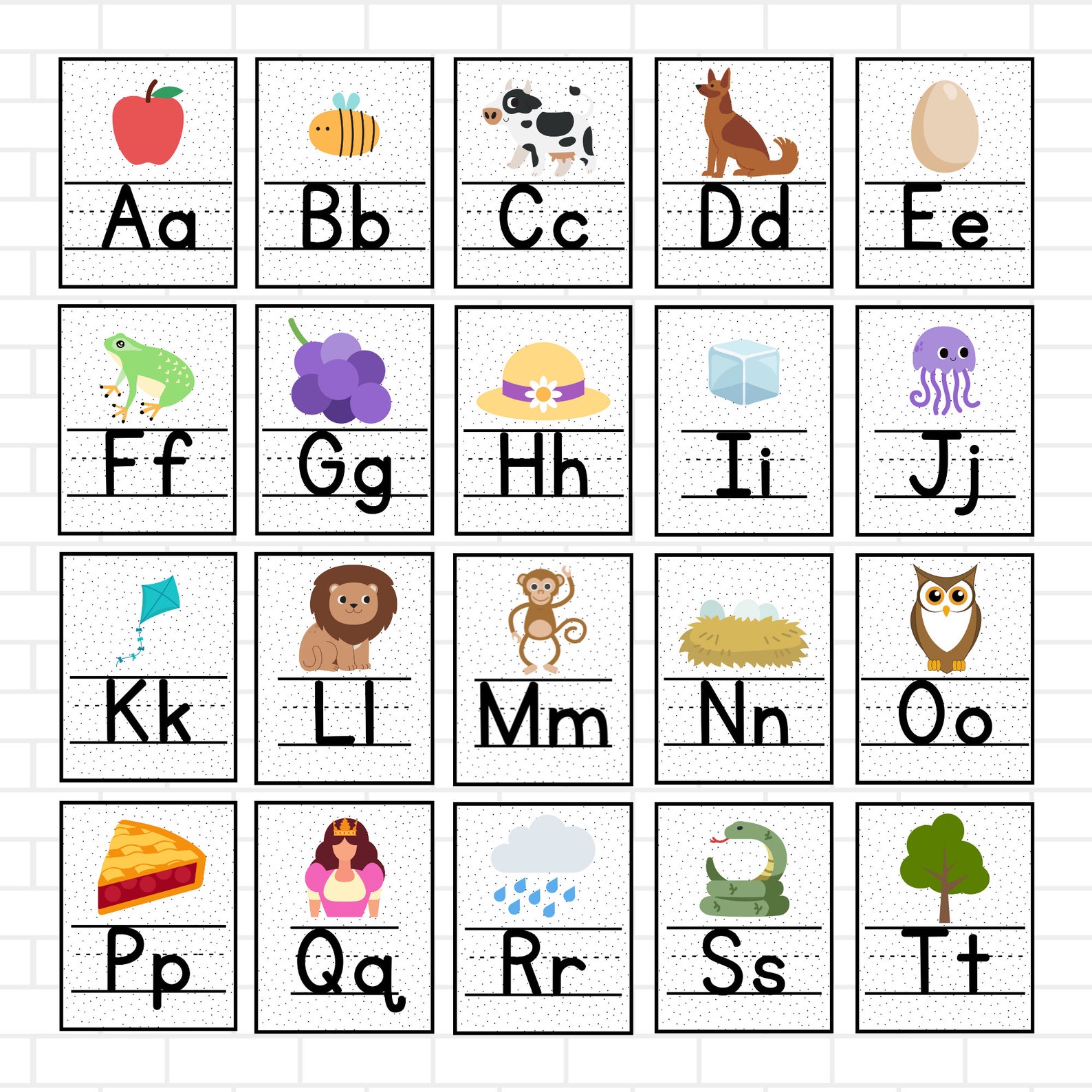 EDITABLE Spotty ABC Poster Pack | Spotty Rainbow | Bulletin Board ...