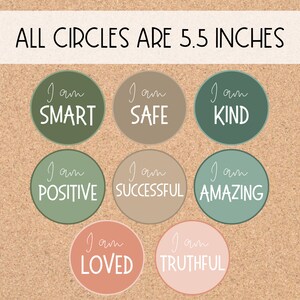 EDITABLE Affirmation Station Posters | Boho Farmhouse | Bulletin Board ...