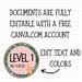 EDITABLE Voice Levels Display | Modern Tropical | Bulletin Board ...