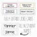 EDITABLE Classroom Jobs Display | Modern Colorful | Class Jobs ...