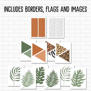 EDITABLE Jungle Safari Door Display | Wild About School | Bulletin ...