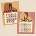 PRINTABLE Number Poster Pack Boho Style Bulletin Board - Etsy
