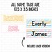 EDITABLE Name Tags | Sweet Groovy | Printable Classroom Name Tags ...