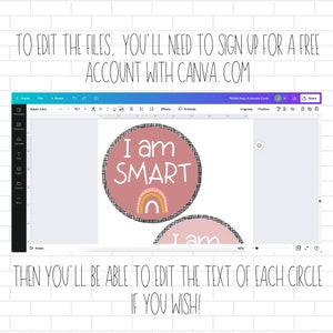 EDITABLE Affirmation Station Posters | Bulletin Board Display ...