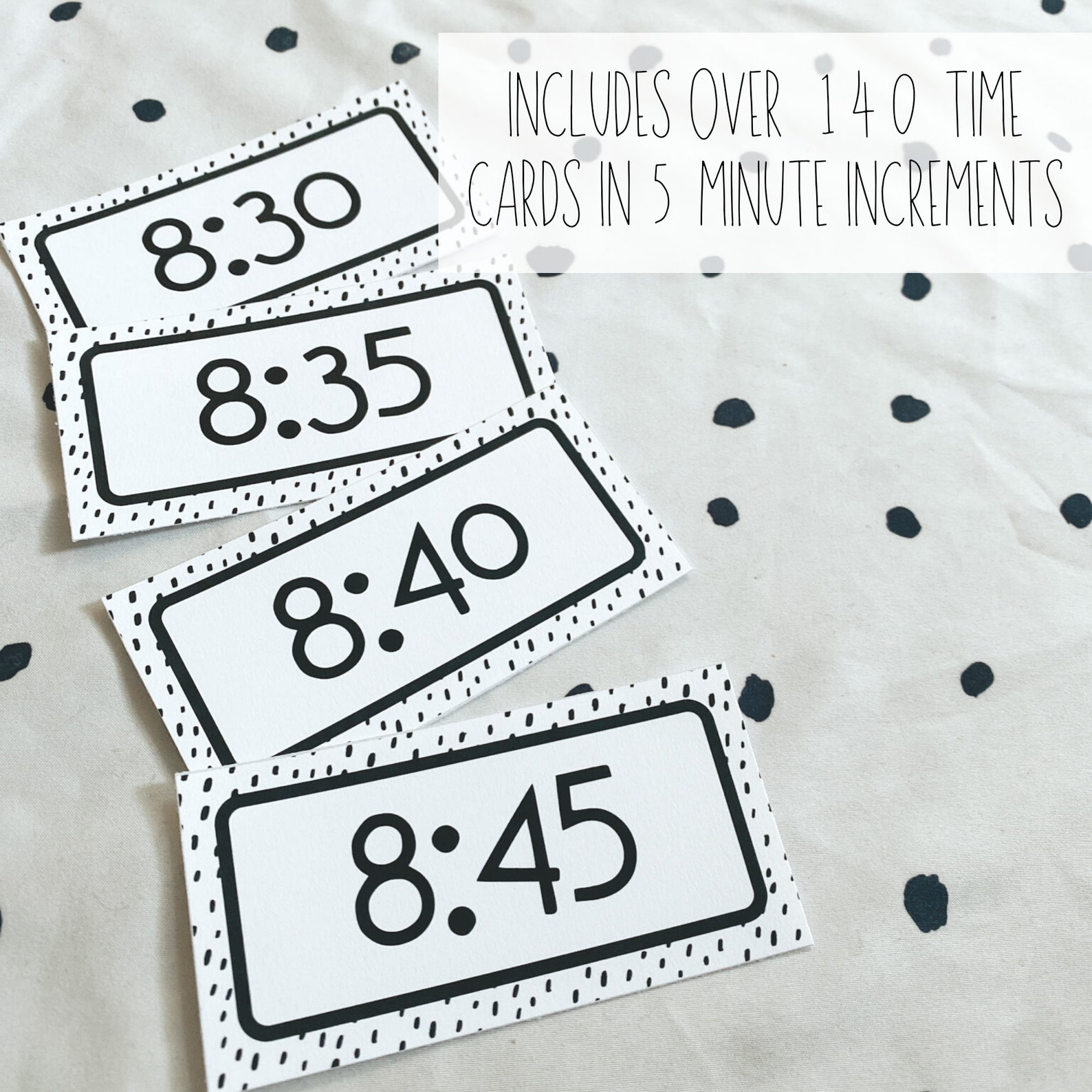 EDITABLE Daily Schedule Cards Modern Colorful Bulletin - Etsy