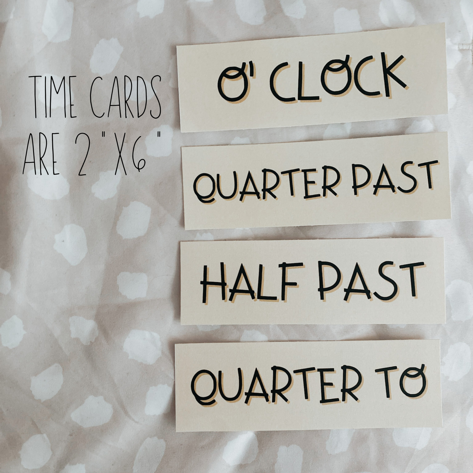 PRINTABLE Modern Colorful Clock Labels Pack Bulletin Board - Etsy