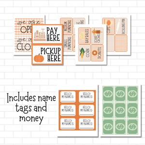 EDITABLE Pumpkin Patch Dramatic Play Kit | Fall Activity | Preschool ...