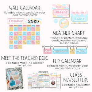 Sweet & Groovy Classroom Decor Bundle | Printable Classroom Posters ...