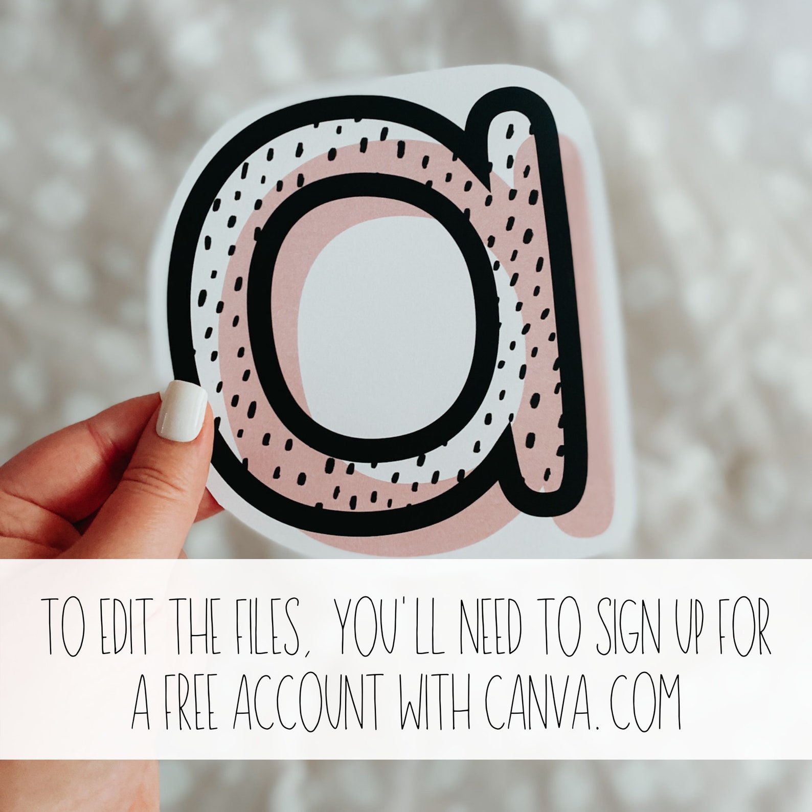 EDITABLE Modern Classroom Banner Letters Full Alphabet - Etsy