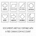 EDITABLE Shape Poster Pack | Spotty Black and White | Bulletin Board ...