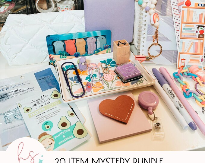 20 Item Mystery Gift Bundle | Mystery Box | Teacher Gift | Mystery ...