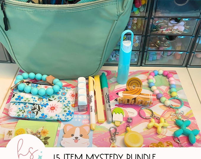 15 Item Mystery Gift Bundle | Mystery Box | Teacher Gift | Mystery ...