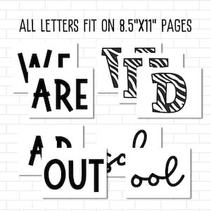 EDITABLE Wild About Learning Bulletin Board Kit | Back to School ...