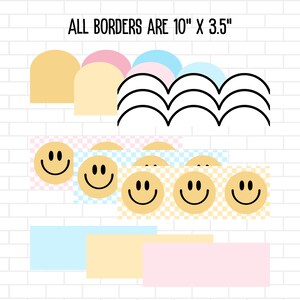 EDITABLE Bulletin Board Borders | Sweet & Groovy | Printable Classroom ...