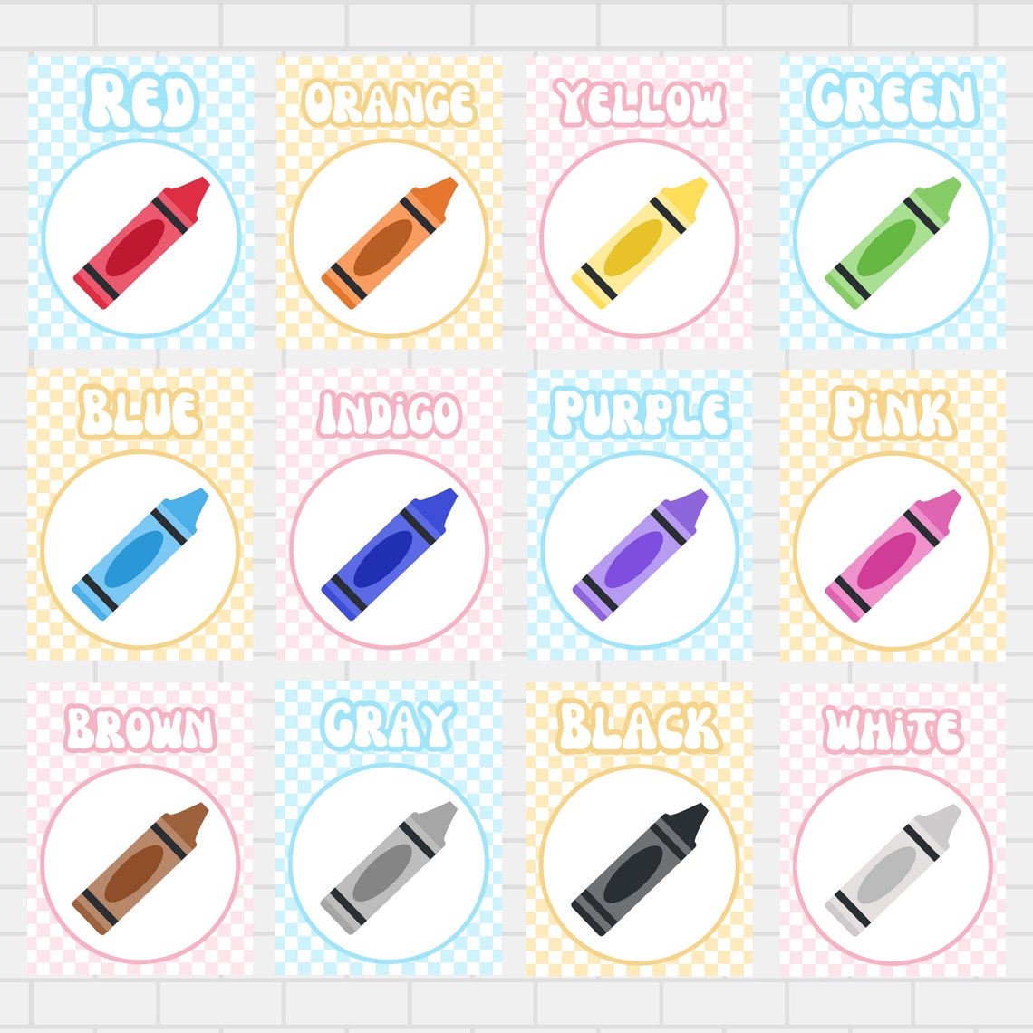 EDITABLE Color Poster Pack | Modern Colorful | Bulletin Board Posters ...