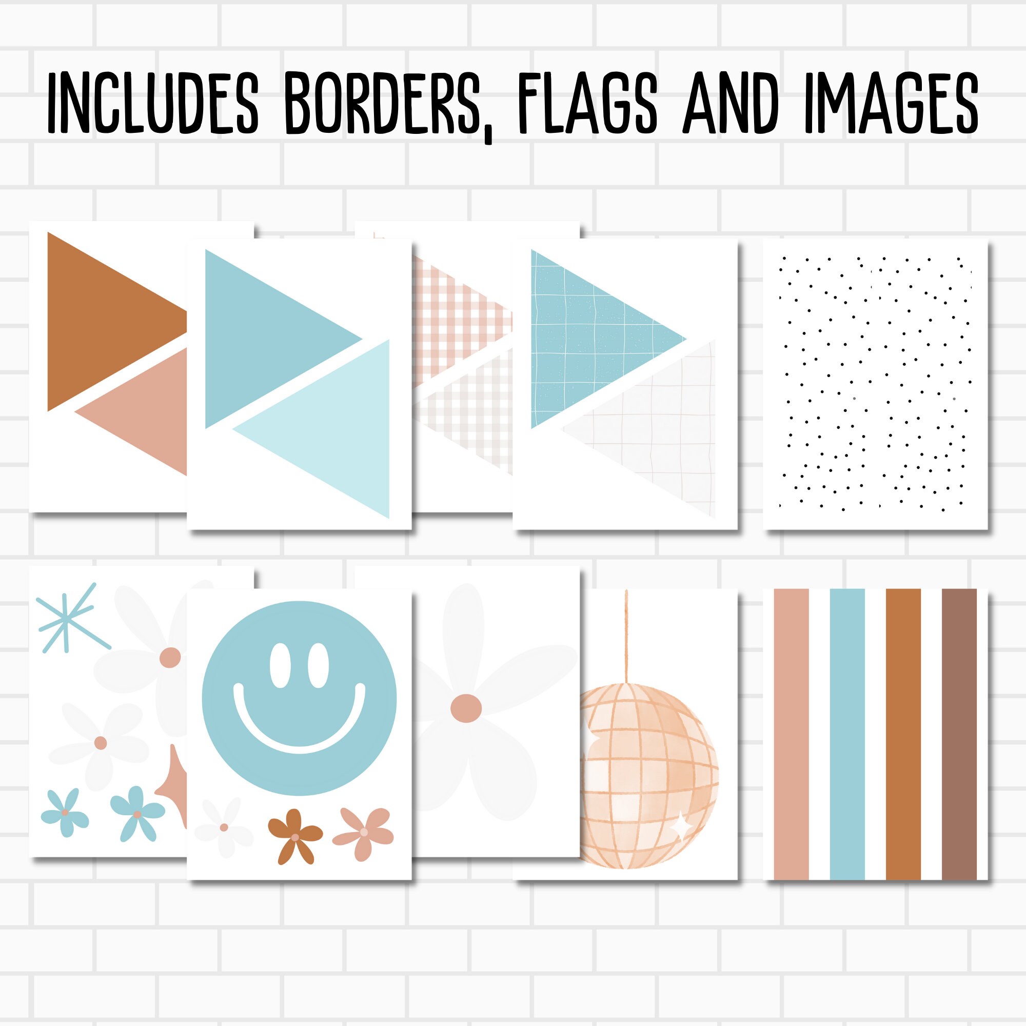 EDITABLE Groovy Neutral Door Display | First Grade Vibes | Bulletin ...