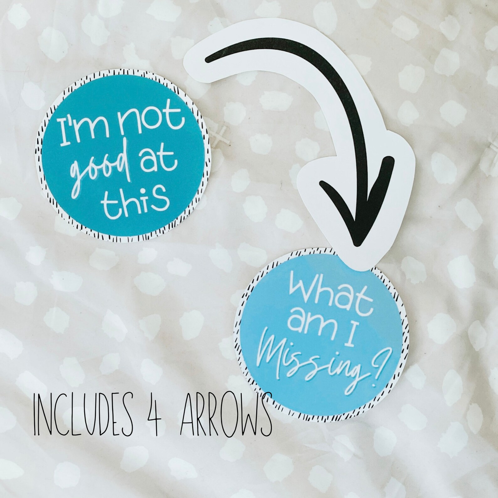 PRINTABLE Modern Growth Mindset Posters Bulletin Board | Etsy