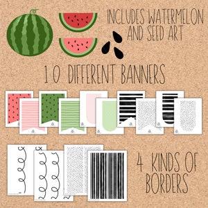 PRINTABLE We Are One in A Melon Bulletin Board Kit | End of Year ...