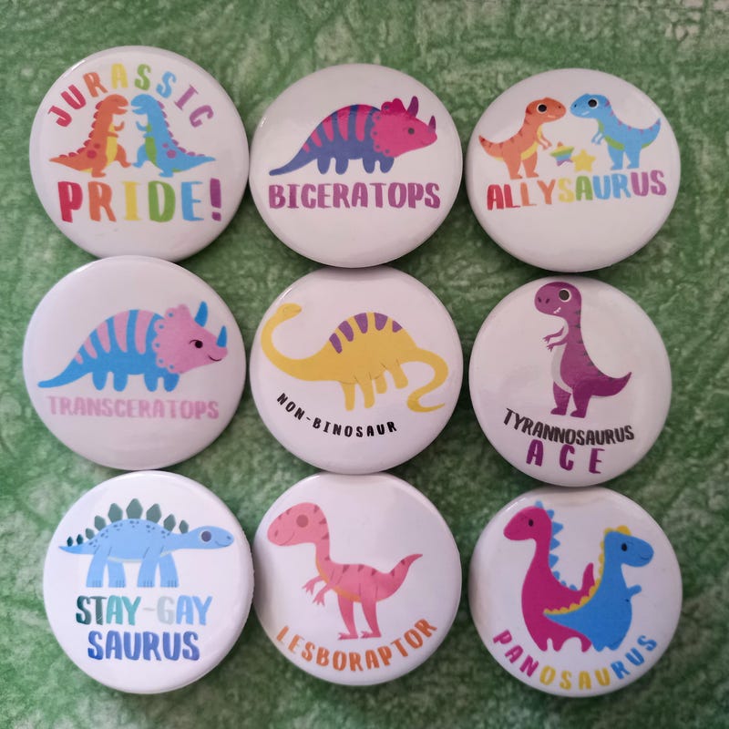 Trans Dinosaur Jewelry - Etsy UK